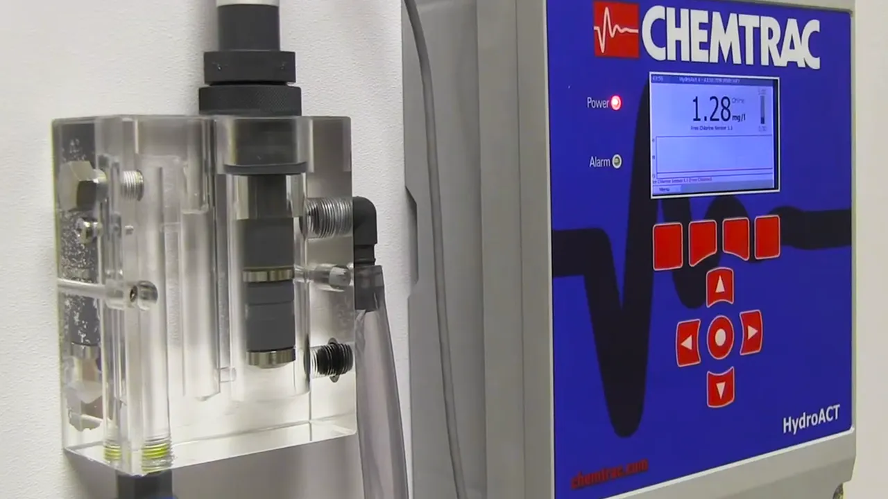 Setting Up Chlorine Sensor Flow Cell